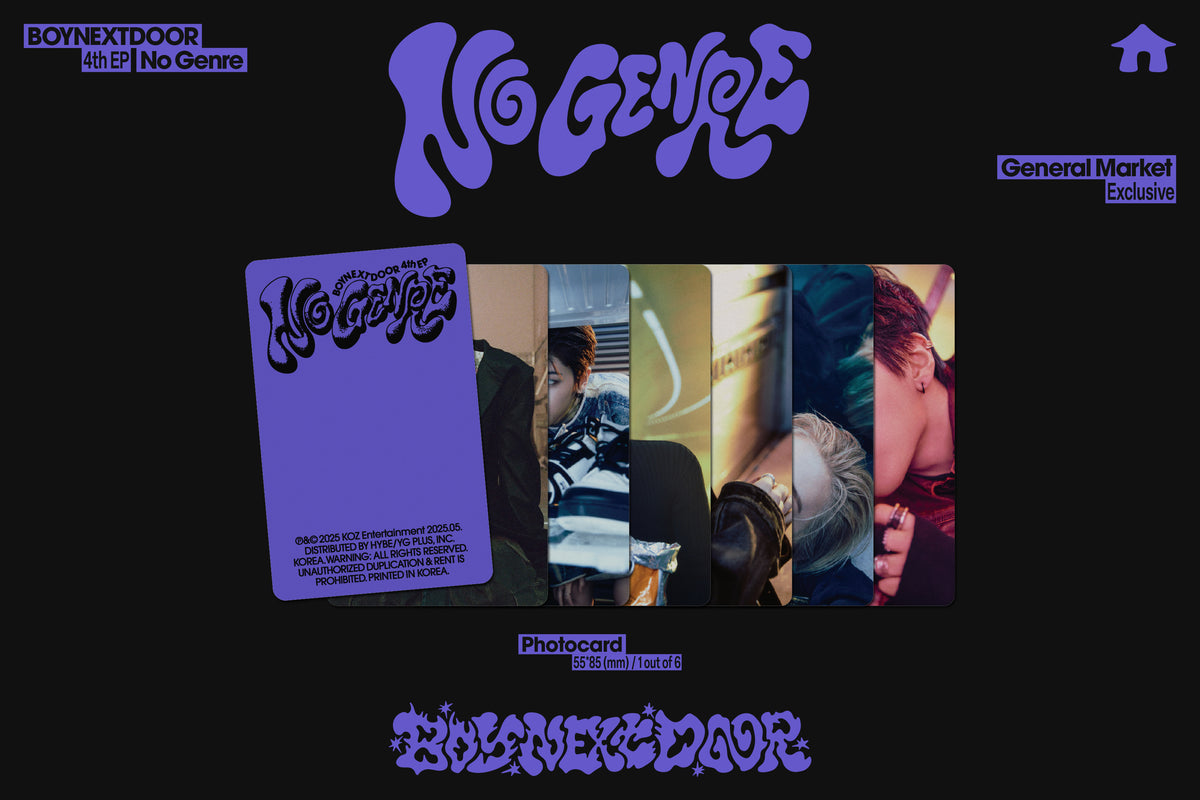 No Genre (No Matter ver.) - BOYNEXTDOOR OFFICIAL STORE